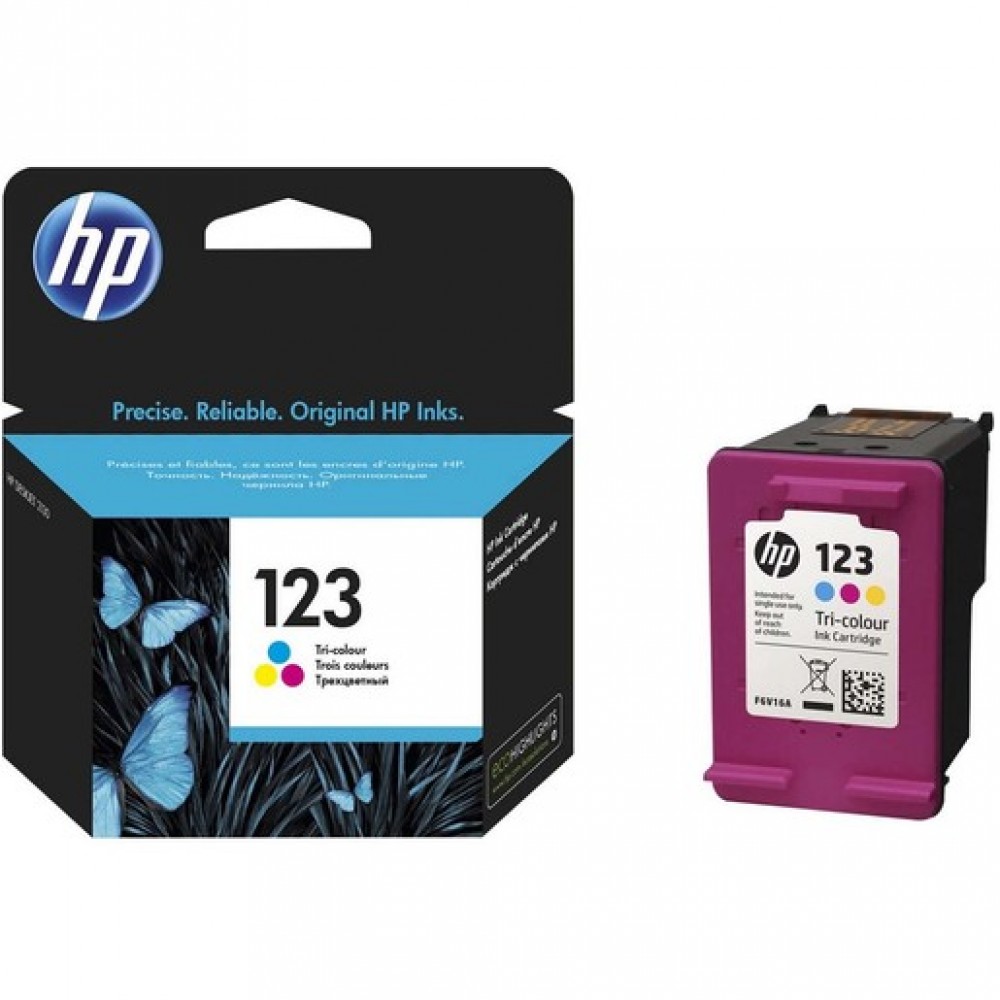 HP 123c - Tri-Color Ink Cartridge