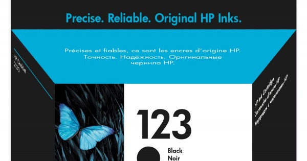 HP 123 - Black Ink Cartridge